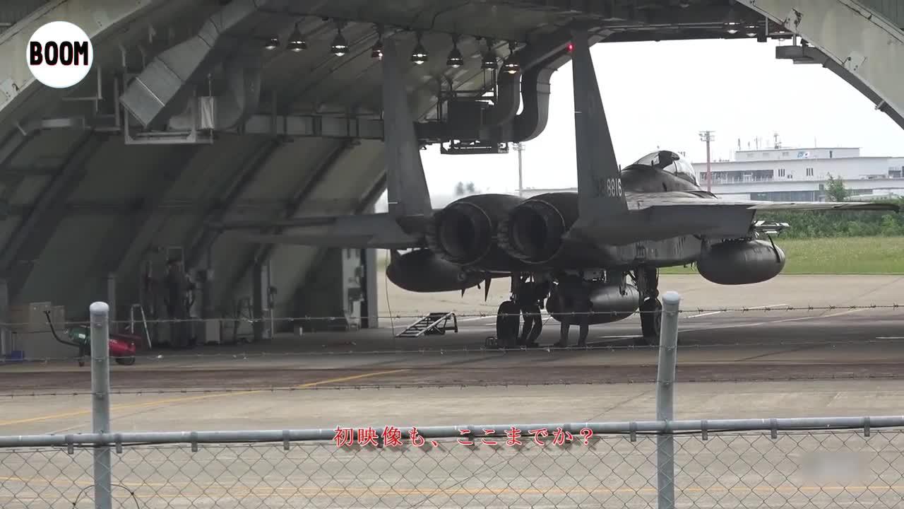 日本网友近距离偷拍小松基地 F15J机库整备画面曝光_手机新浪网