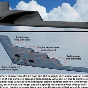 美军计划生产100架B21战略轰炸机，为何性能更先进的B2被放弃？|B2_新浪新闻