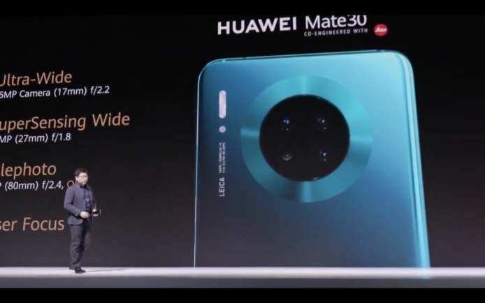 华为Mate 30强劲拍摄力 最高ISO 204800+7680 fps慢动作__财经头条