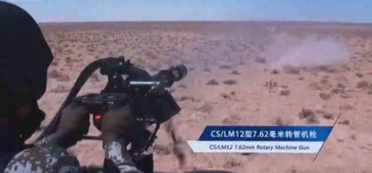 射速最高每分钟6000发，中国版火神加特林机枪横空出世！
