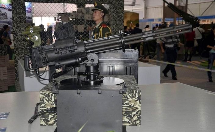 射速最高每分钟6000发，中国版火神加特林机枪横空出世！