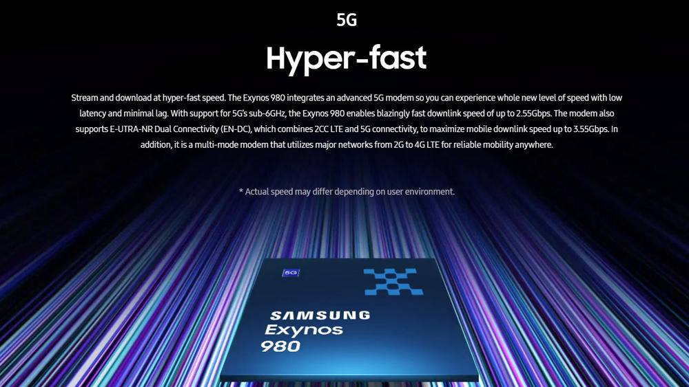 5G建设脚步加快，三星Exynos 980解决厂商5G芯片燃眉之急！__财经头条