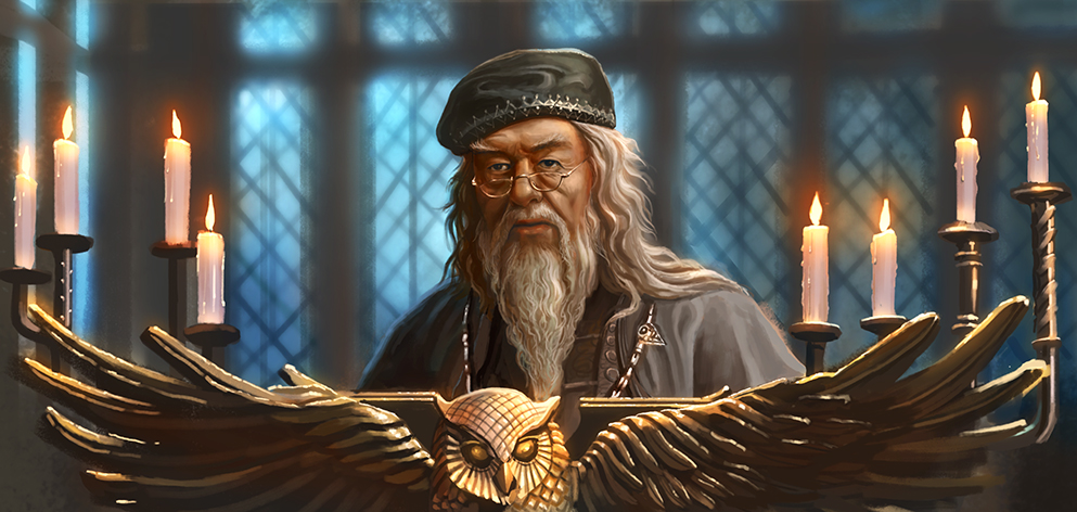 哈利波特人物志-阿不思.邓布利多：为了更伟大利益的白巫师|布利多|邓布利多|伏地魔_新浪新闻