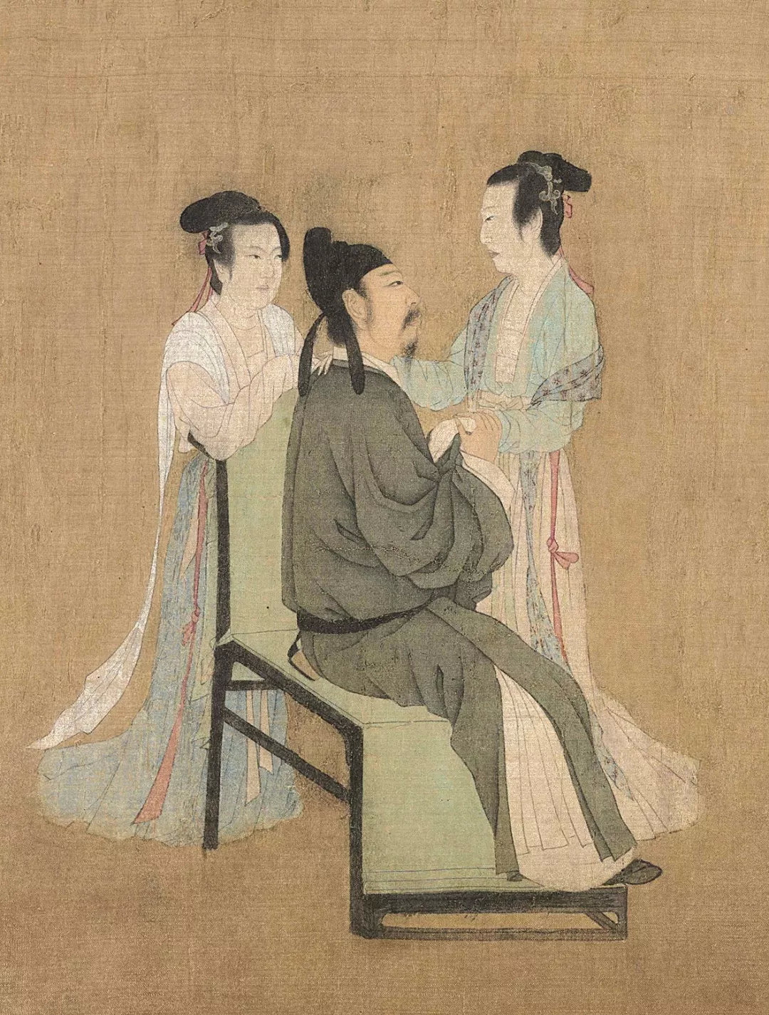 放大看《韩熙载夜宴图》：古人如何开party?