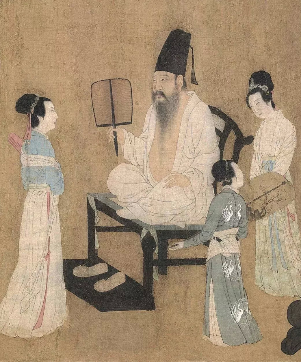 放大看《韩熙载夜宴图》：古人如何开party?