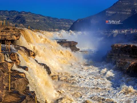壶口瀑布｜千里黄河一壶收|壶口瀑布|黄河|瀑布_新浪新闻