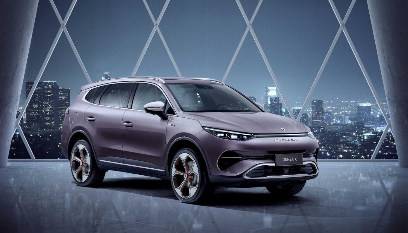 腾势7座SUV由奔驰设计，基于比亚迪唐EV600打造，即将首发