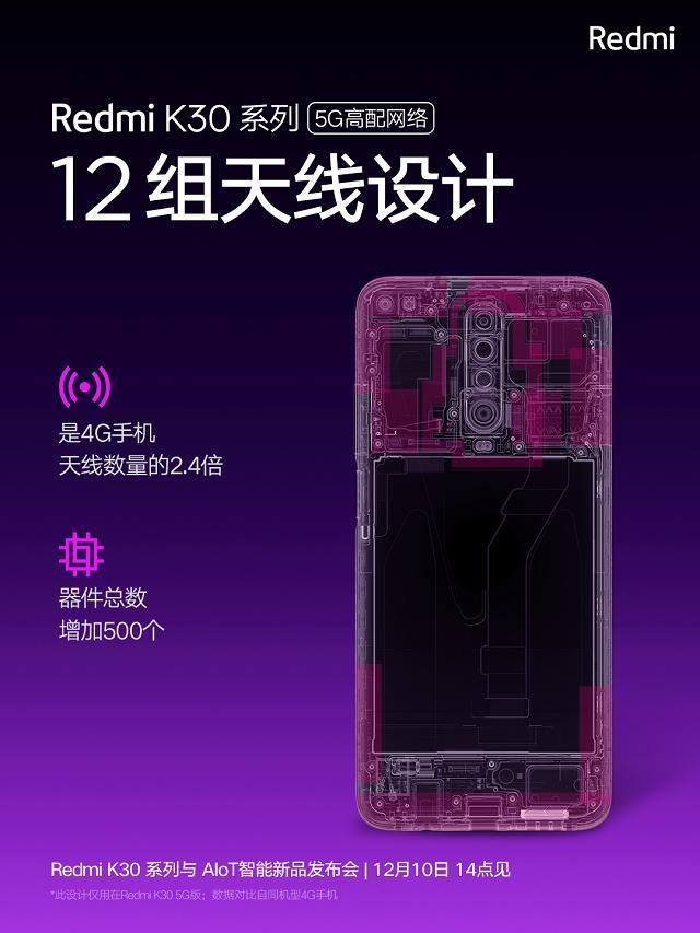 双模5G+12组天线，红米Redmi K30放出新消息，荣耀V30处境不妙__财经头条