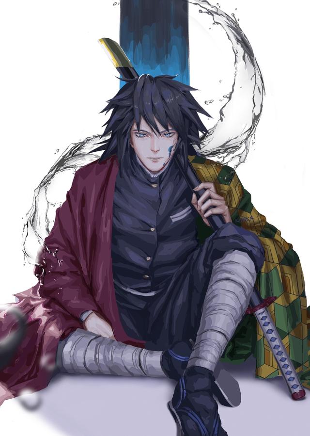 《鬼灭之刃》富冈义勇壁纸大赏，冷峻少年也有可爱的一面！