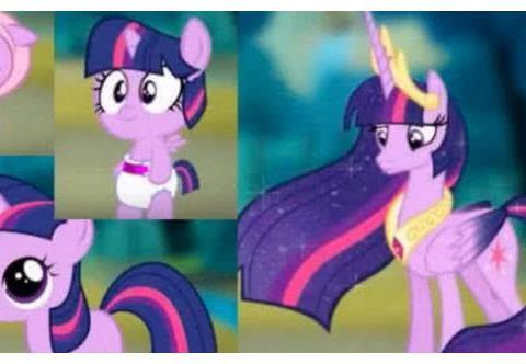 小马宝莉成长过程，紫悦可爱珍奇优雅，看到两位公主却大呼爱了|公主|可爱|月亮_新浪新闻