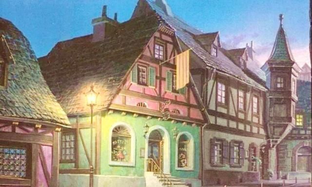 宫崎骏《哈尔的移动城堡》里，男女主初见的场景