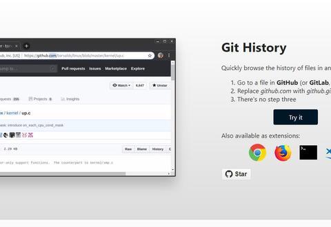 Github历史记录搜索神器GitHistory.xyz|存储|扩展|开发人员_新浪新闻