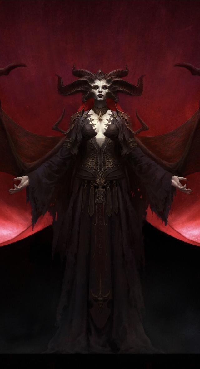 暗黑破坏神-莉莉丝, 动漫一般的画风，逼真的吓人|永恒之战|莉莉丝|暗黑4_新浪新闻