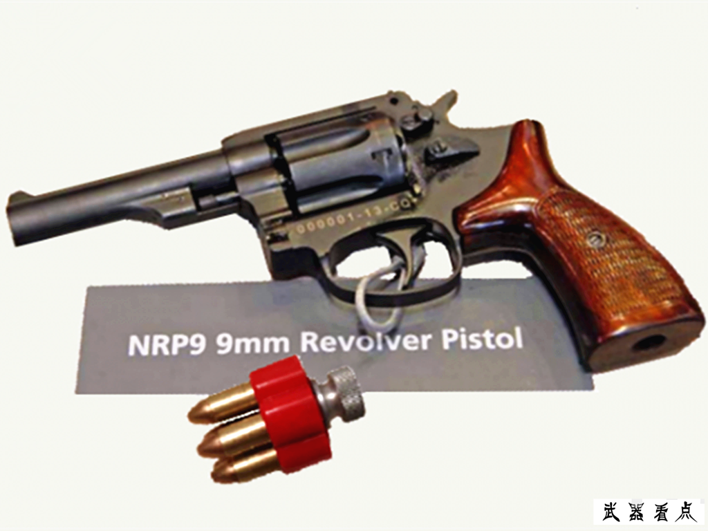 军事丨国产NRP9型警用转轮手枪，主要用于50米内的目标