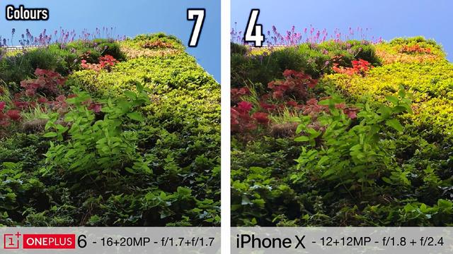 一加手机6和iPhoneX拍照对比：夜景和8X拍照有惊喜__财经头条