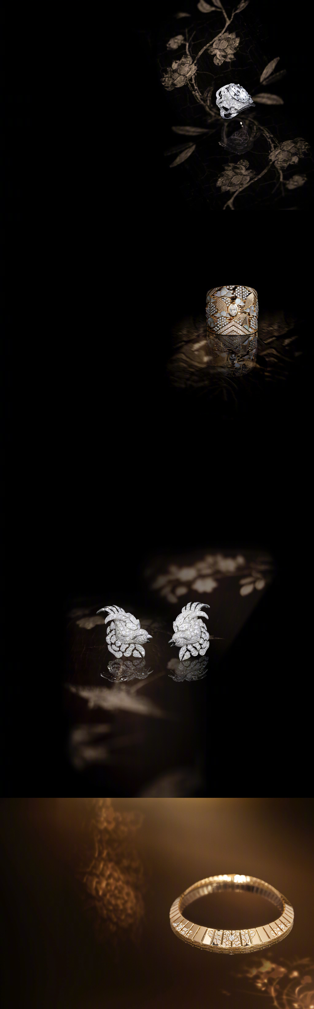 Chanel香奈儿全新臻品珠宝COROMANDEL系列是香奈儿首次呈现以东方乌木