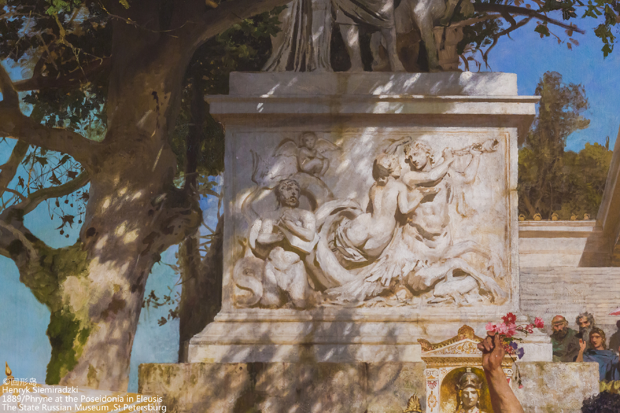 《芙丽涅在伊琉西斯的波塞冬庆典上》（Phryne at the Poseidonia in|波塞冬|庆典|海报款_新浪新闻
