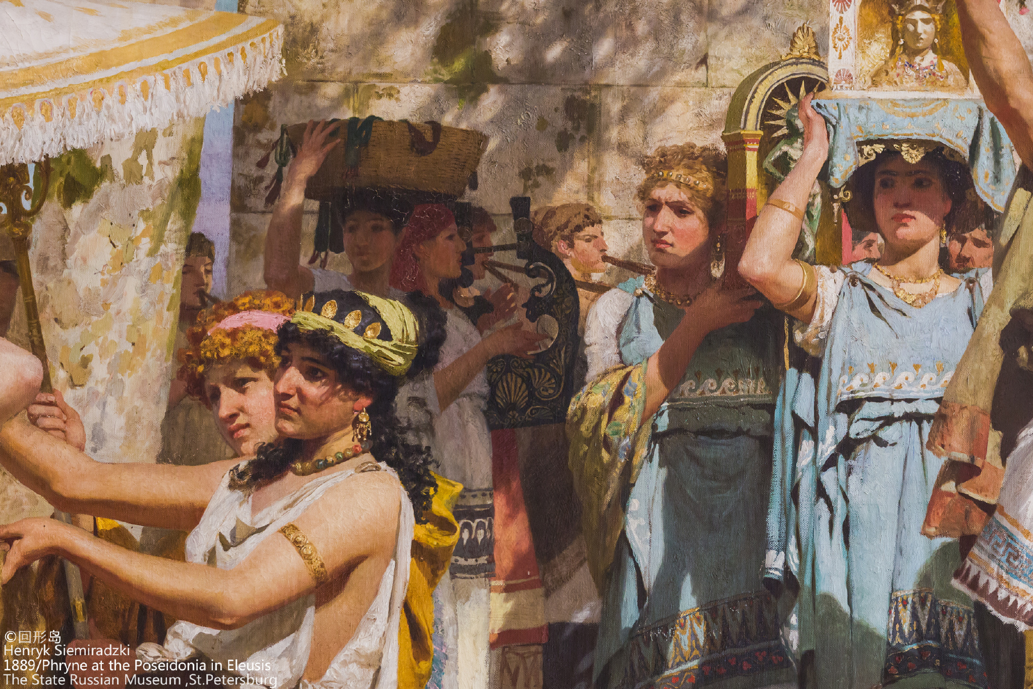 《芙丽涅在伊琉西斯的波塞冬庆典上》（Phryne at the Poseidonia in|波塞冬|庆典|海报款_新浪新闻