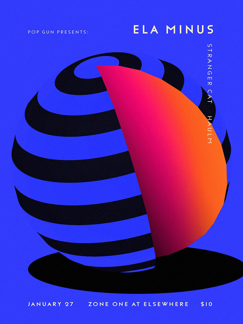 海报设计丨一组视觉感极强的海报作品，创作手法很多样|海报|手法|视觉_新浪新闻