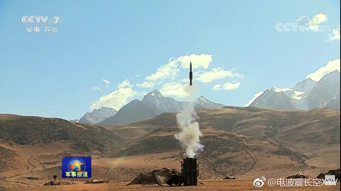 西藏军区防空旅的红旗16B打靶中