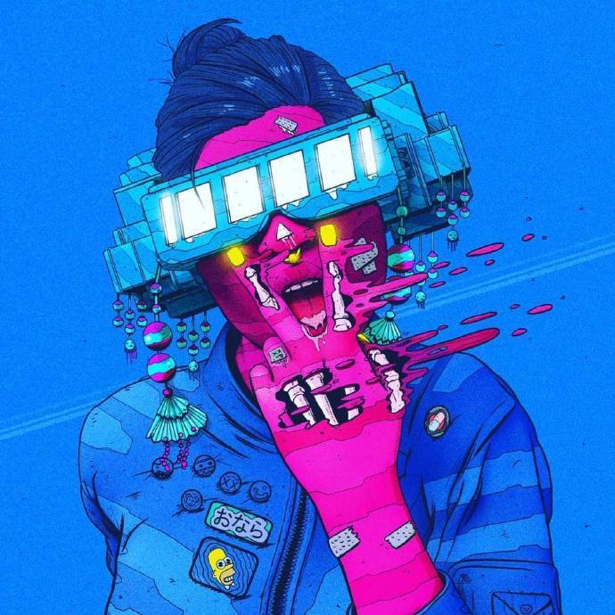 极富风格的插画设计 工作室 Nick Sullo aka xsullo|工作室|风格|插画设计_新浪新闻