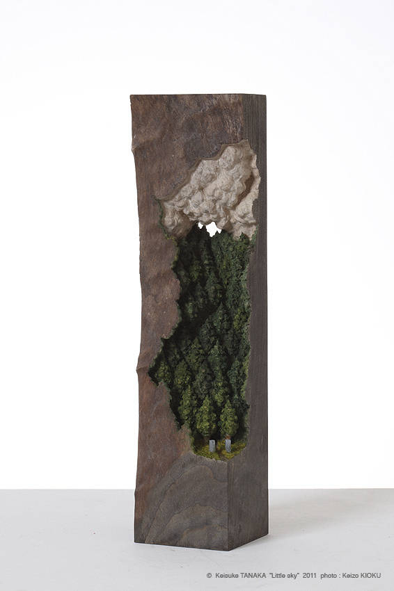 枯木逢春 | 日本木雕家田中圭介（Keisuke Tanaka）的作品