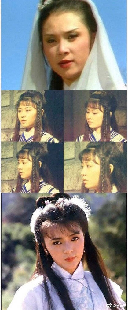 对比历代小龙女，你最喜欢哪一位