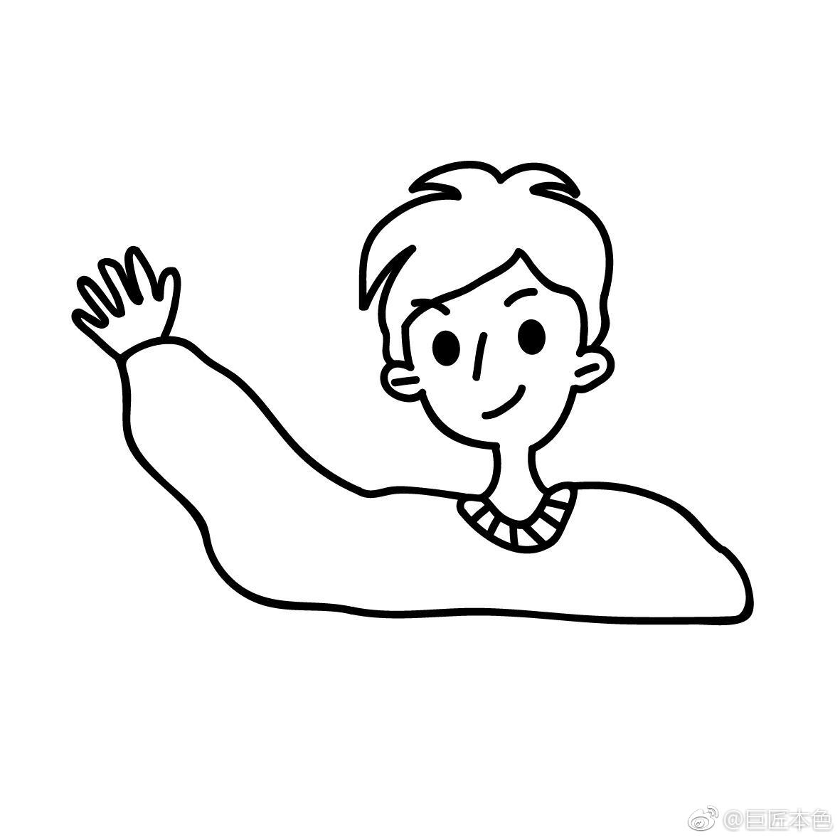 简笔画男孩女孩头像|简笔画|男孩女孩|头像_新浪新闻