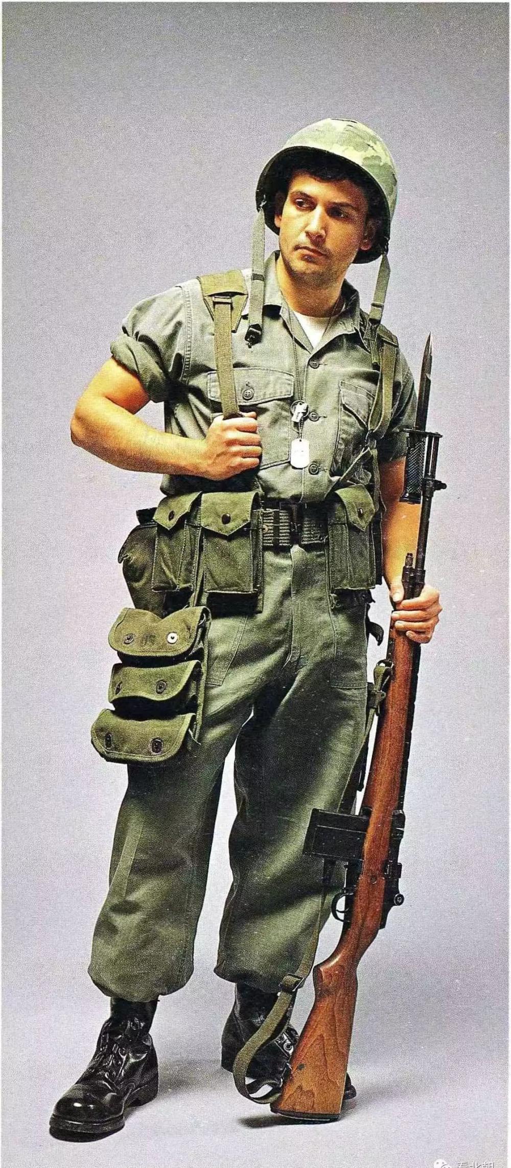 终于把M14换成M16: 越南战争美军士兵装备图鉴(1965~1967)|陆战队|步枪|弹匣包_新浪新闻
