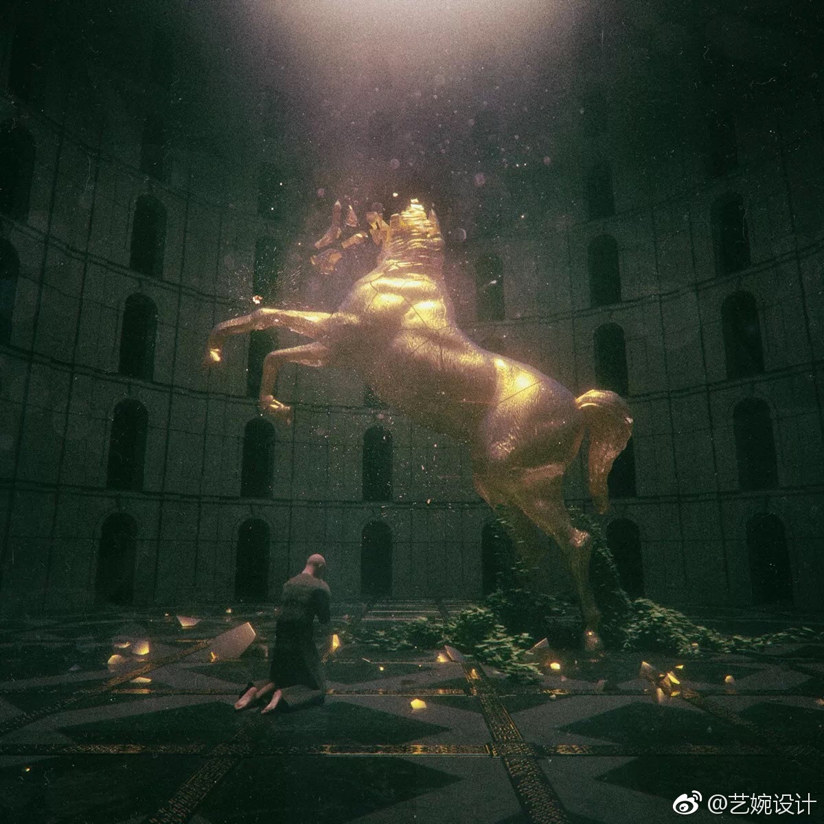 美国有个名叫 mike winkelmann 的设计师，为了锻炼自己的设计能力|设计师|设计|海报|习惯|能力_新浪新闻