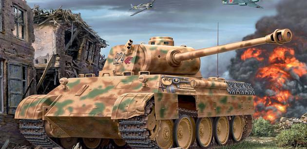 德意志的“钢铁先锋”！二战最强主战坦克，风驰电掣的德国黑豹