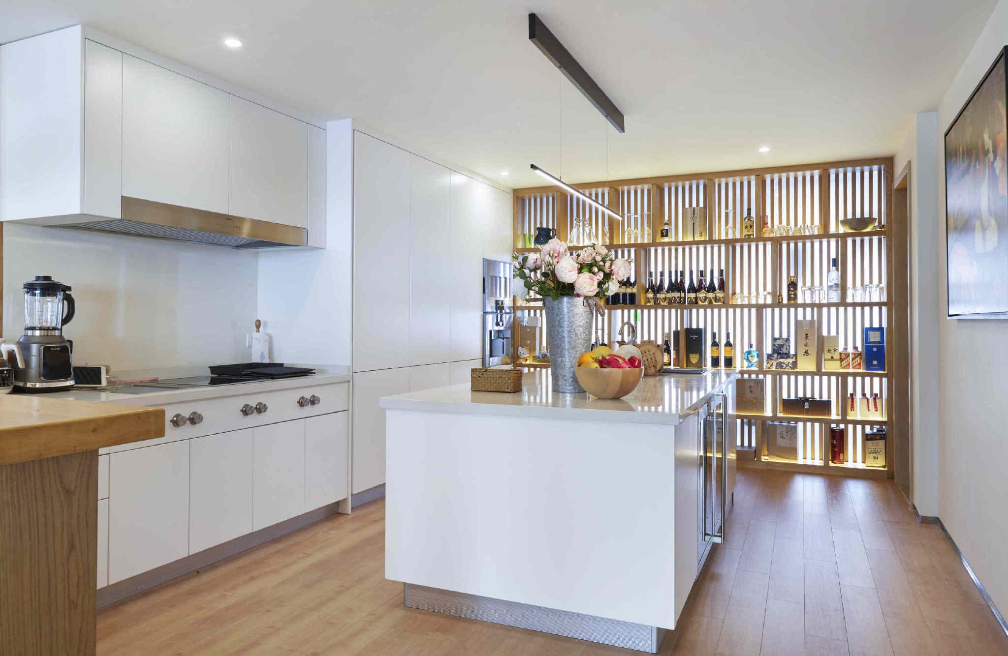 上海，400㎡的圆形大平层，设计师让空间做到了最大的开放，并且