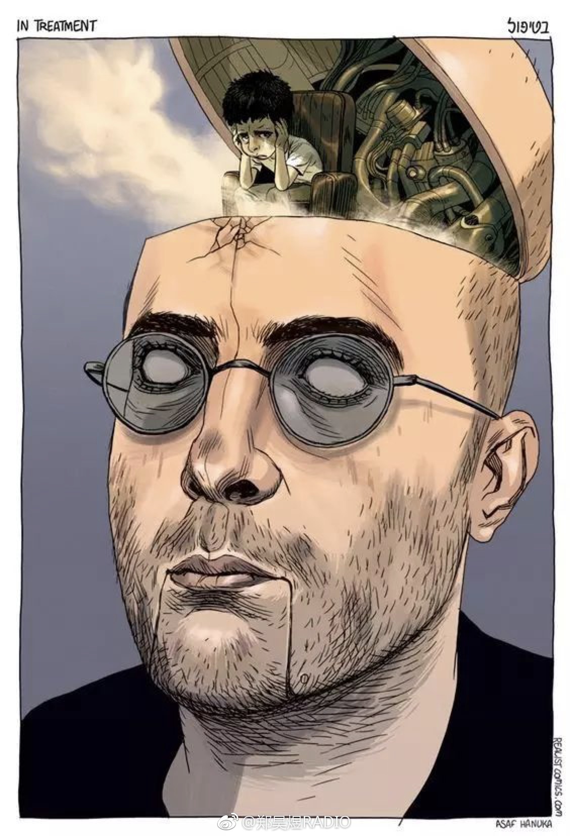 我竟然刚反应过来Asaf Hanuka和Tomer Hanuka是一对双胞胎__财经头条