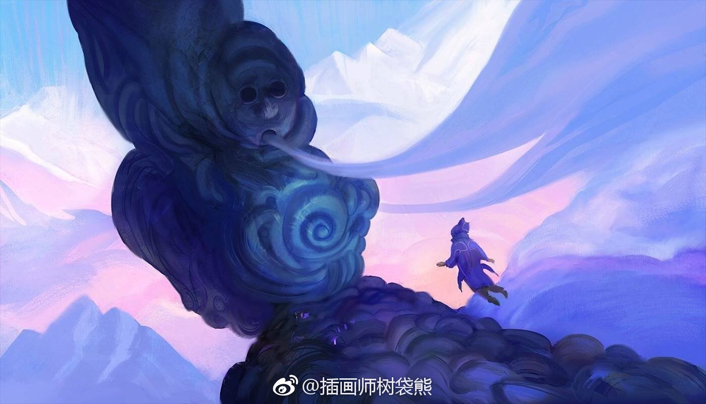 加拿大插画家 Hugo Puzzuoli 幻想世界概念场景插画设计作品|幻想世界|插画家|加拿大_新浪新闻