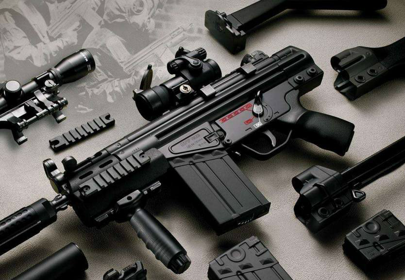 HK416的特点就在维持强大火力的同时，还能保持枪枝的稳定性