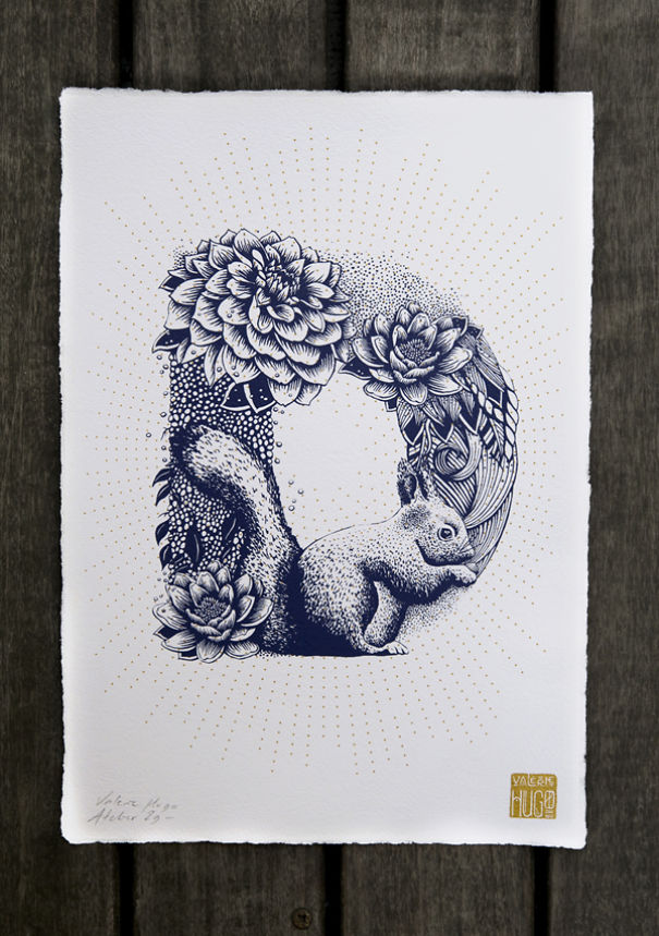 VALERIE HUGO，一个来自法国的插画家，她从事丝网印刷和壁画|印刷|丝网|插画家_新浪新闻