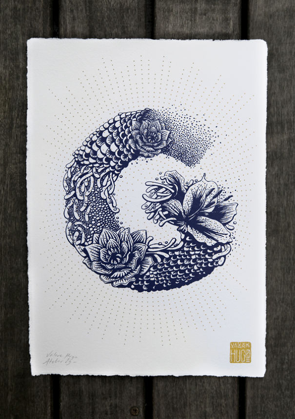 VALERIE HUGO，一个来自法国的插画家，她从事丝网印刷和壁画|印刷|丝网|插画家_新浪新闻