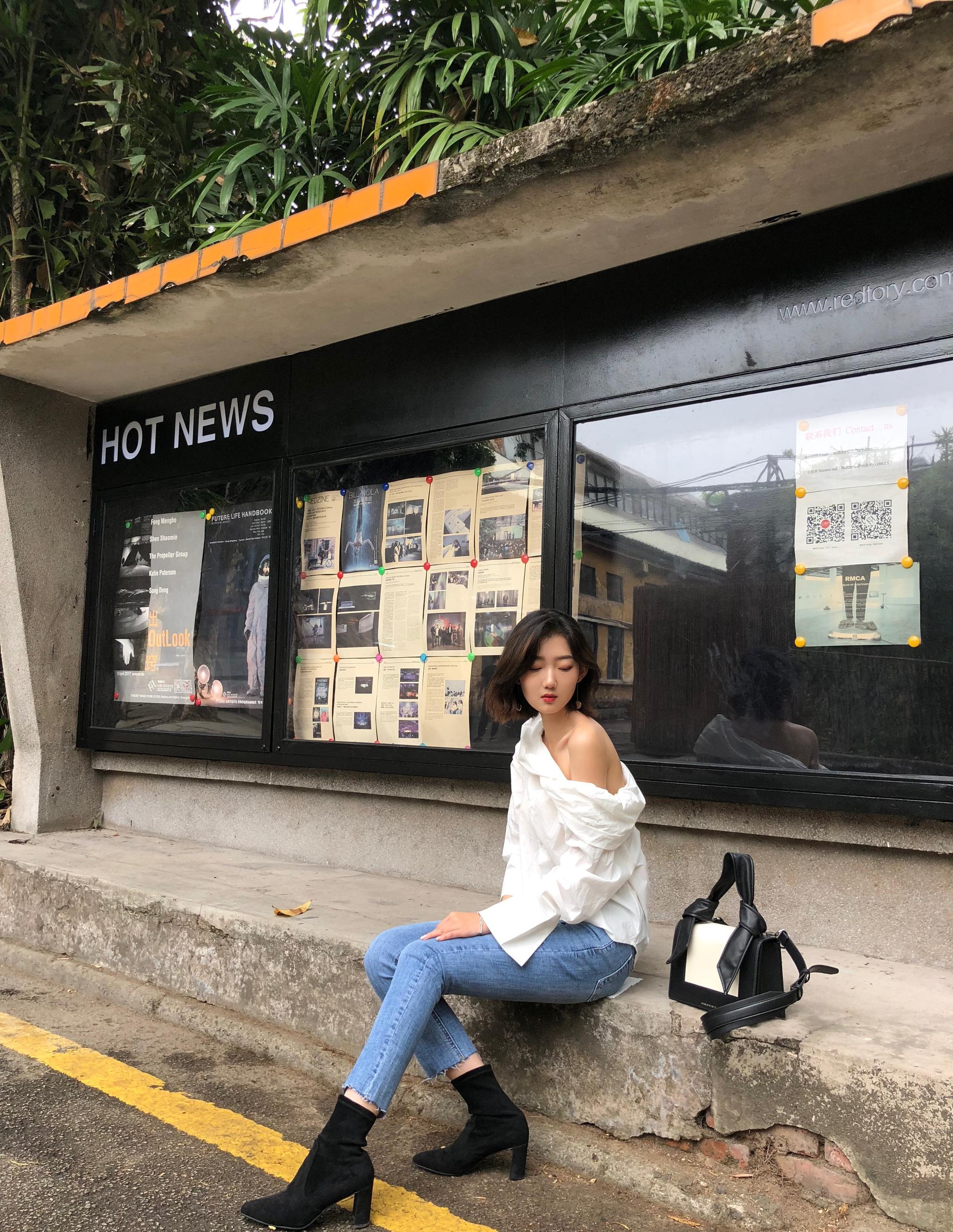 华南农业大学 郭玮含 99年 身高170cm 体重44kg