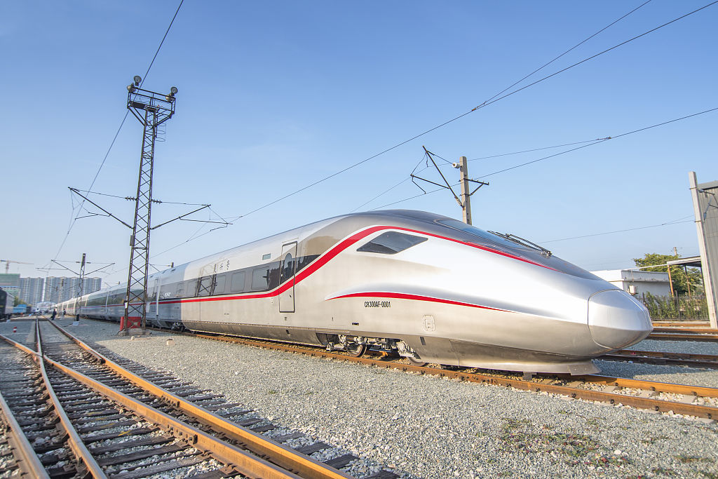 中车新款250公里级复兴号中国标准动车组CR300AF/CR300BF