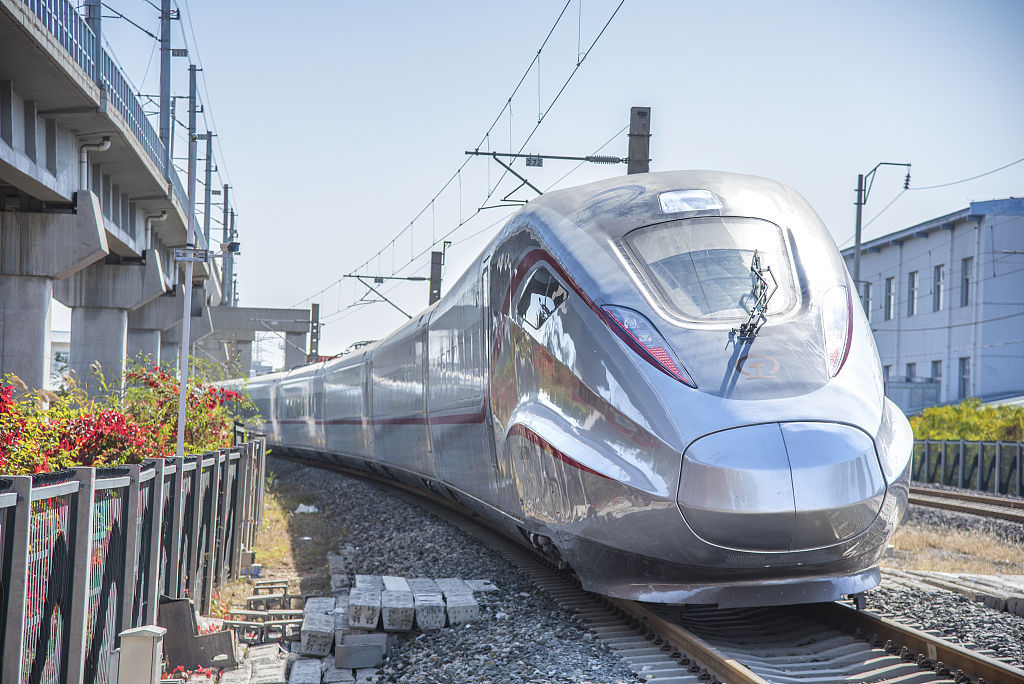 中车新款250公里级复兴号中国标准动车组CR300AF/CR300BF-新浪汽车