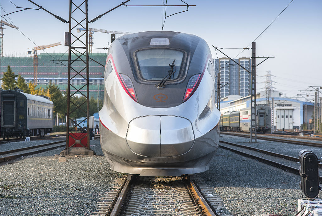 中车新款250公里级复兴号中国标准动车组CR300AF/CR300BF-新浪汽车