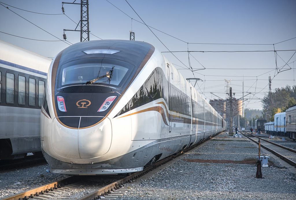 中车新款250公里级复兴号中国标准动车组CR300AF/CR300BF-新浪汽车