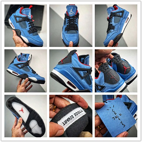 这双聚敛人气的重磅联名Travis Scott x AJ4，预计国内6月初出售|sneaker|后跟|吊牌_新浪新闻