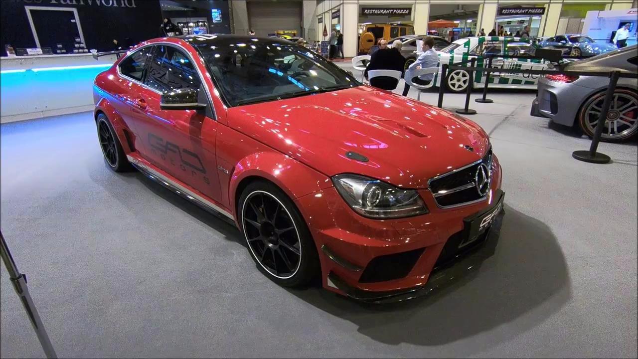 1200马力世界最快的奔驰C204 C63 AMG实拍_新浪新闻