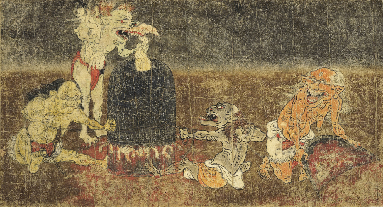 也被称为“地獄草紙”，绘制于平安时代，绘者未知