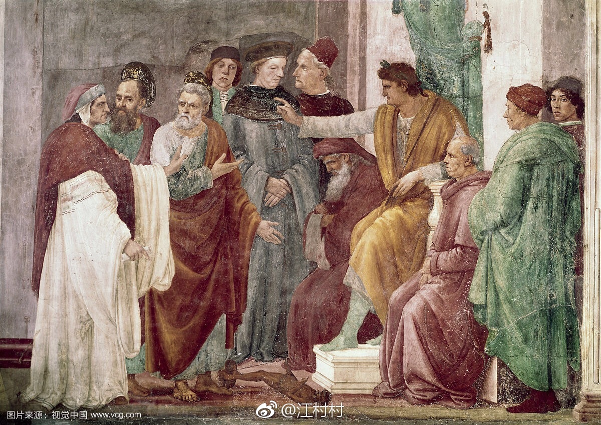 马萨乔 （Masaccio，1401—1428）意大利文艺复兴绘画的奠基人|马萨乔|文艺复兴|绘画_新浪新闻