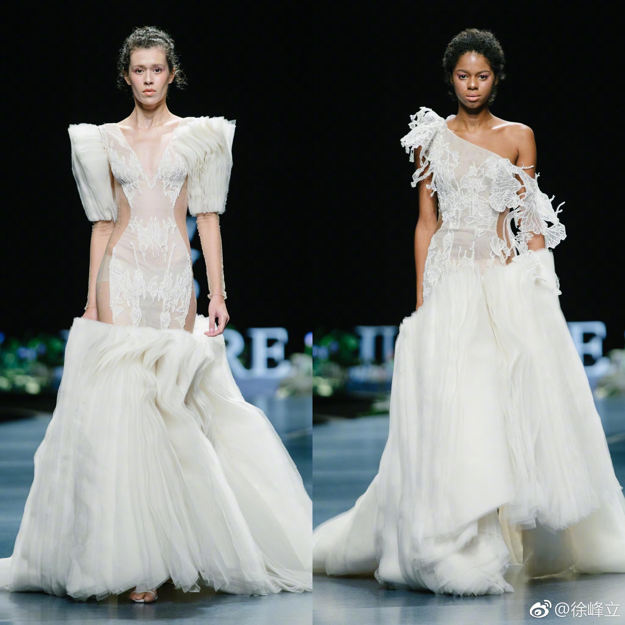 JUSERE SPRING/ SUMMER 2019 莲语～有人问：最美的礼服长什么样|绝色倾城|礼服|云霞_新浪新闻