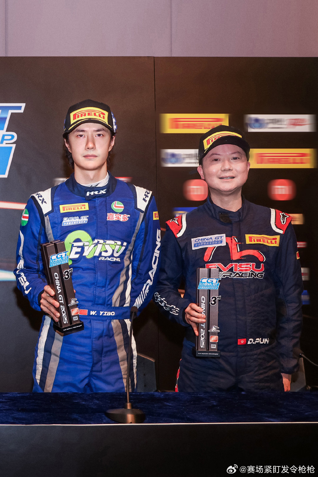 王一博搭档David Pun获China GT收官站季军