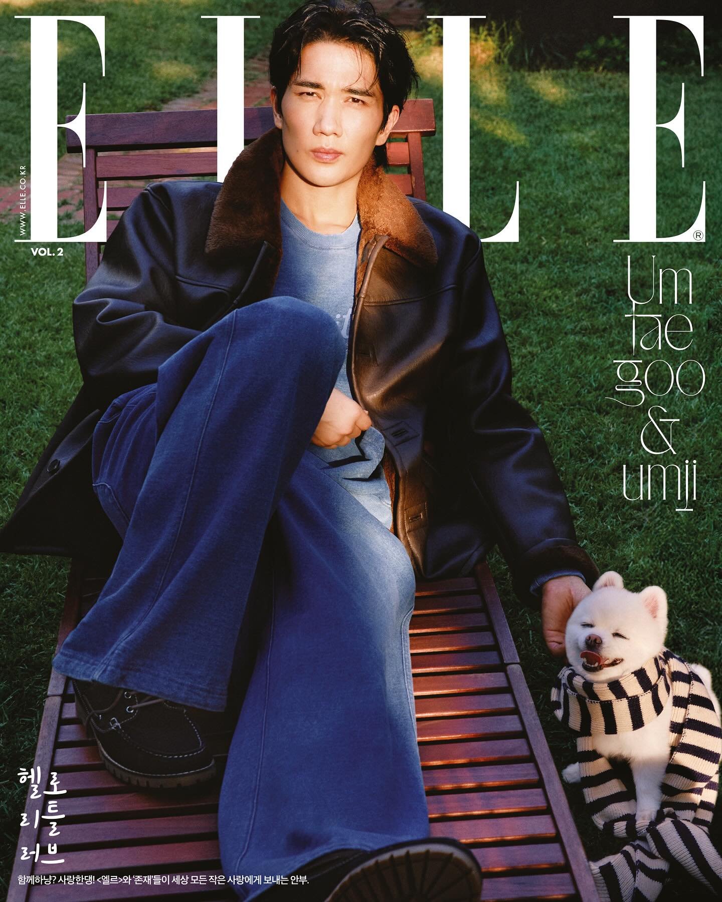 ELLE KOREA 11月号推出12种封面与Hello Little Love项目|封面_新浪新闻