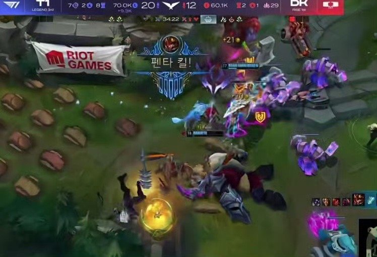 Oner皇子五杀创LOL一级赛事历史|LOL|T1_新浪新闻